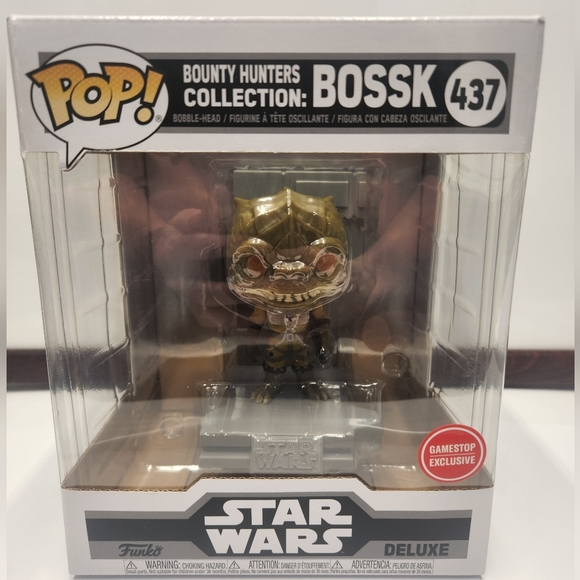 Funko | Other | Funko Pop Bossk 437 Bounty Hunters Collection Star Wars ...